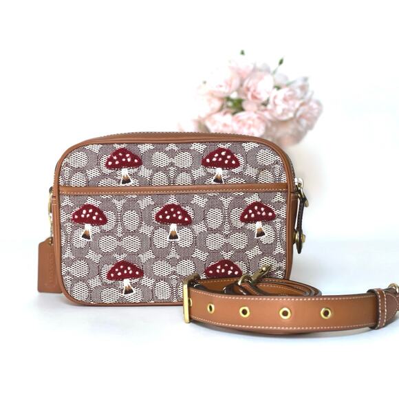 Coach | Bags | Coach Crossbody Flight Bag In Signature Jacquard With ...